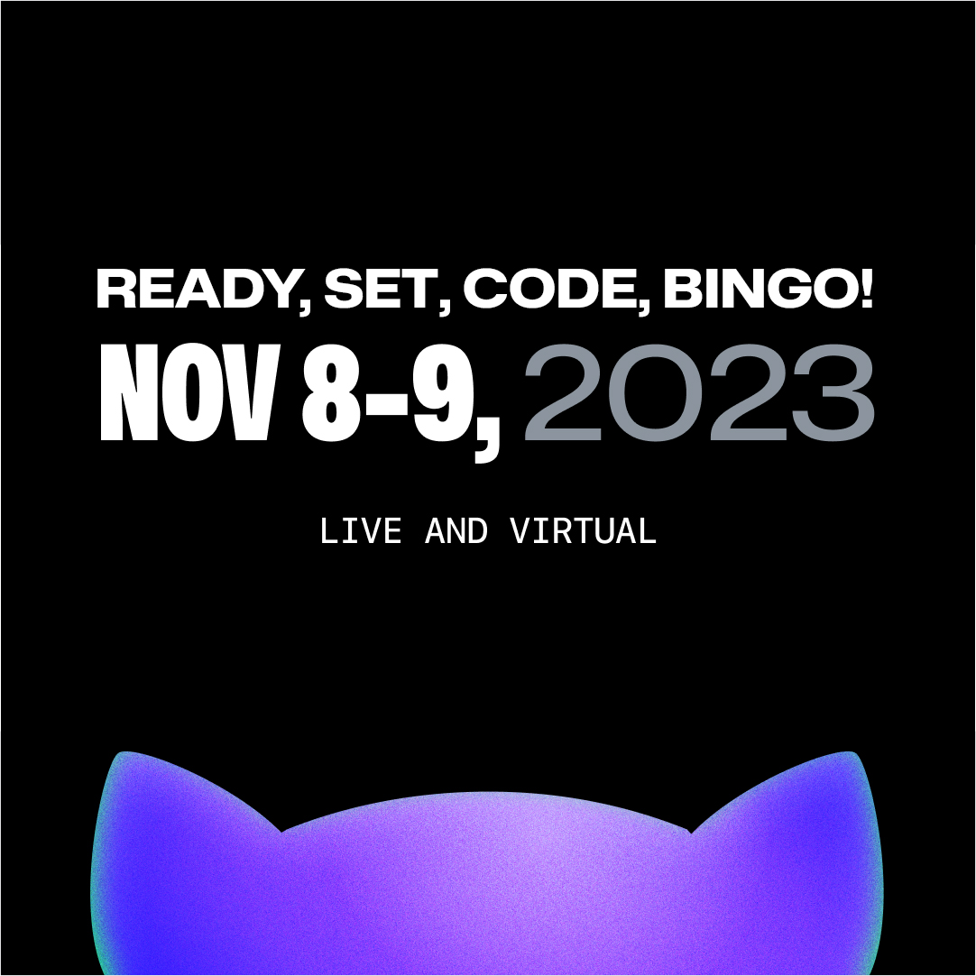 GitHub Universe Bingo!